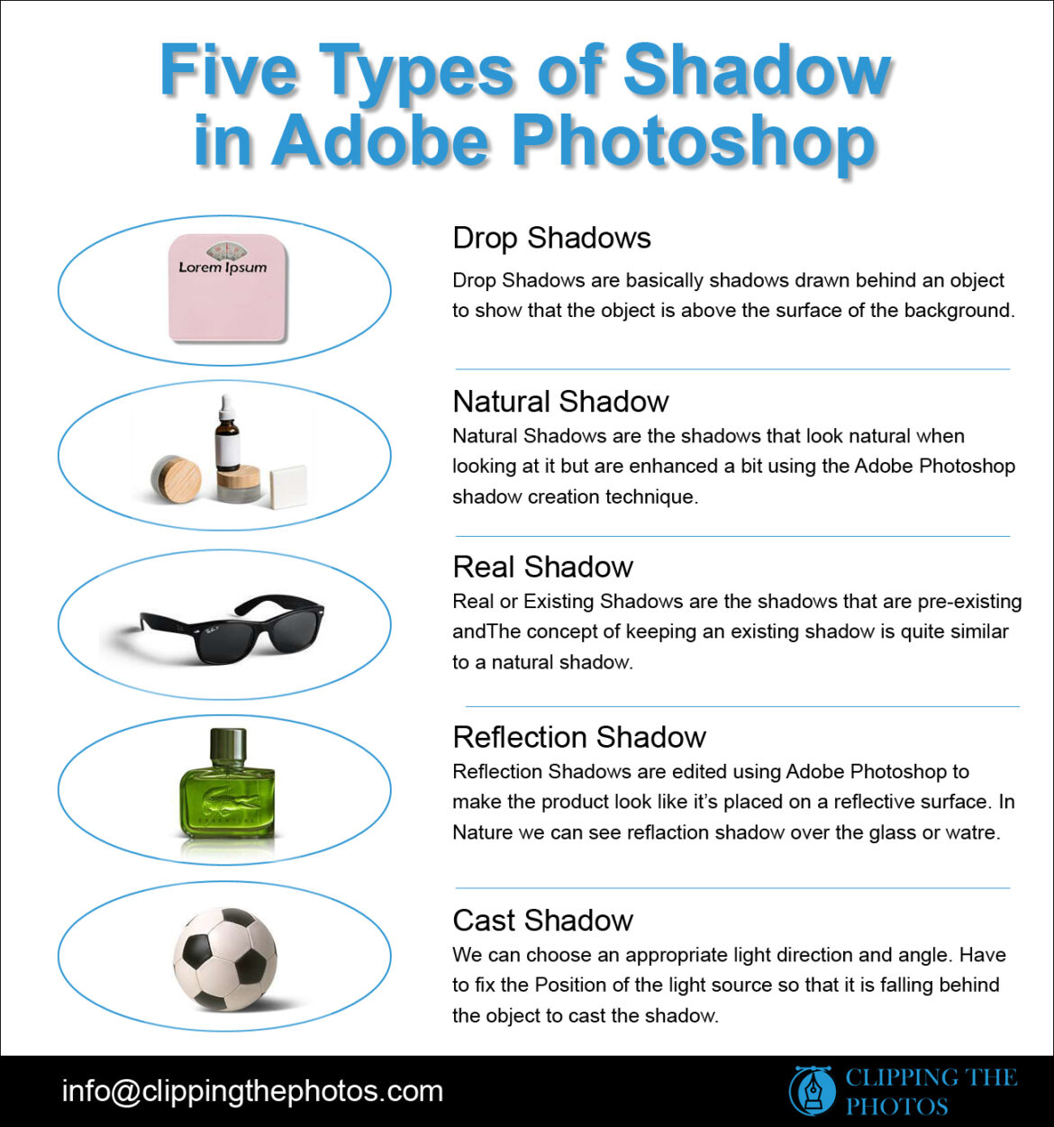 Photoshop Shadow Effect - Clipping The Photos